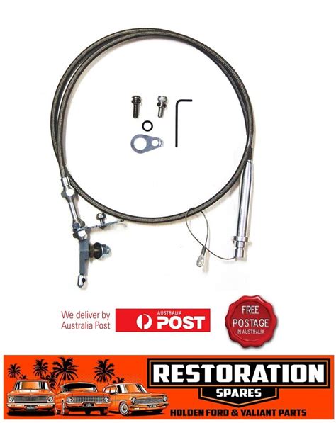 Turbo 350 And 400 Automatic Transmission Kick Down Cable Kit Holden Chev Gm Restoration Spares
