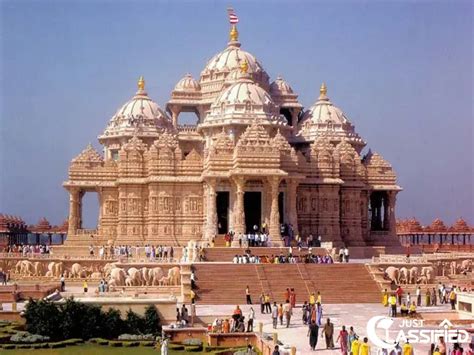 Akshardham Temple In Jaipur Rajasthan Devdarshan Just Classified