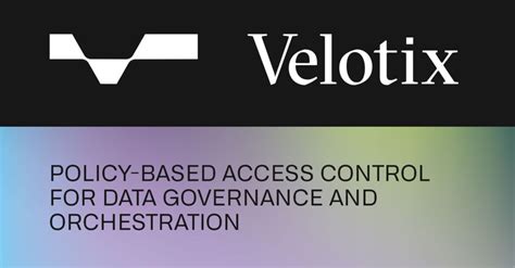 Velotix Datasheet Ai Powered Data Governance Velotix