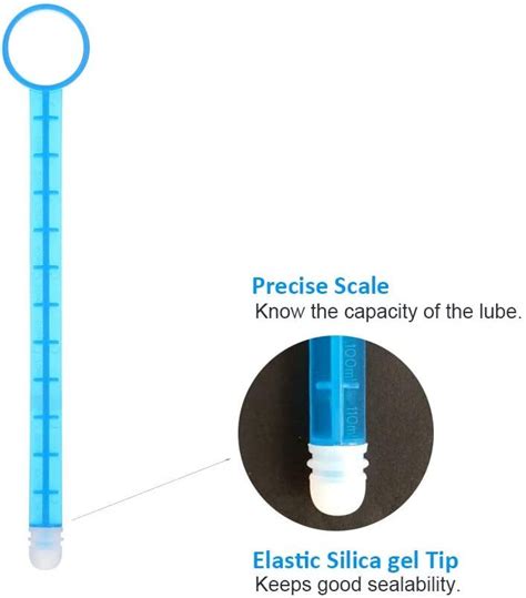 2x Lube Personal Lubricant Water Based Sex Lubricant Launcher Injector