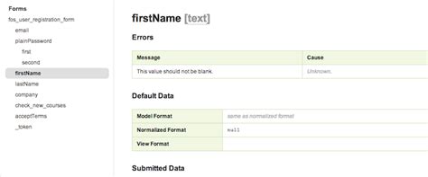 Accessing And Debugging Symfony Form Errors Symfonycasts