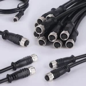 M5 M8 M12 M16 Straight Male Female Cable Connector For Sensor China Connectors And Aviation