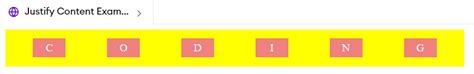 Css Justify Content Property Naukri Code 360