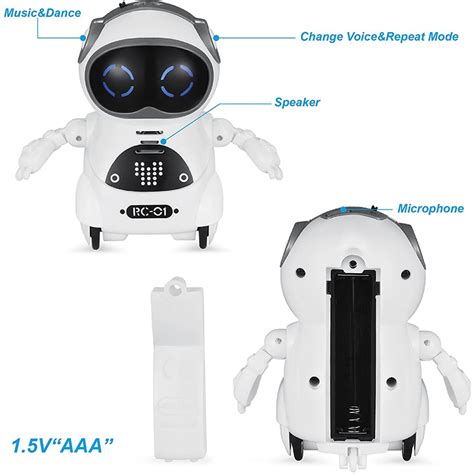 Mini Rc Pocket Robot Voor Kinderen Met Interactiev Vicedeal