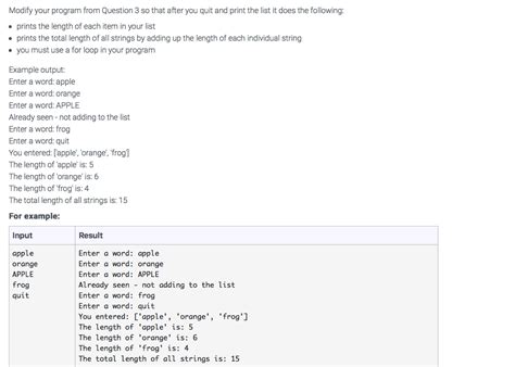 Solved Use A While Loop To Repeatedly Ask The User To Enter