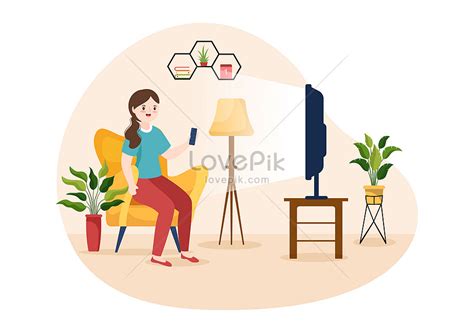 Tv 채널 일러스트레이션 일러스트 무료 다운로드 Lovepik