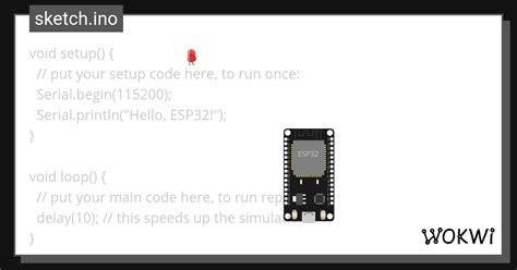 Membuat 4 Lampu Led Kedap Kedip Wokwi Esp32 Stm32 Arduino Simulator