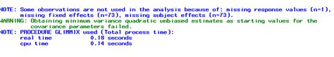 Solved Longitudinal Data Analysis Using Proc Glimmix For Binary Outcome Sas Support Communities