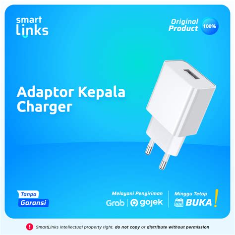Jual Adaptor Kepala Charger Shopee Indonesia