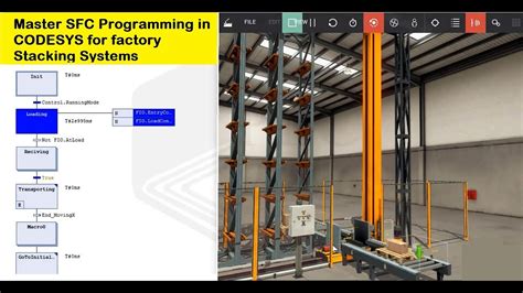 Master Sfc Programming In Codesys For Factory Stacking Systems Youtube
