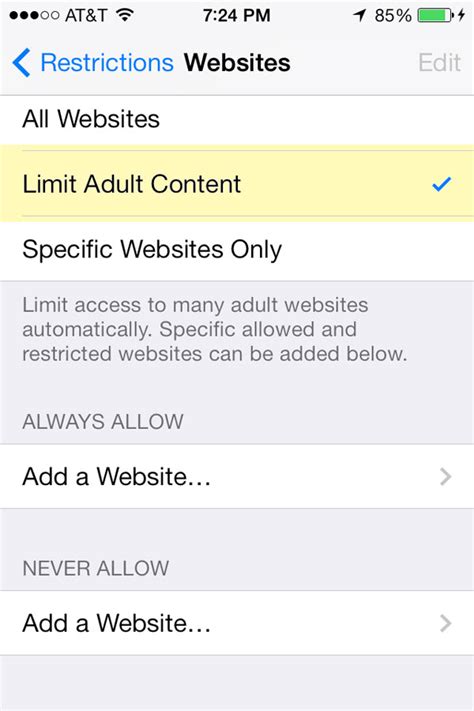 Apples IOS Brings Adult Content Filtering To The IPhone IPad And IPod Touch Faith And