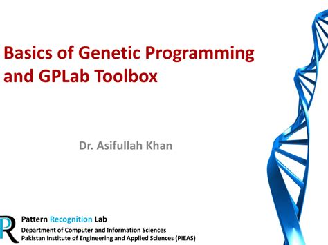 Pdf Basics Of Genetic Programming And Gplab Toolbox
