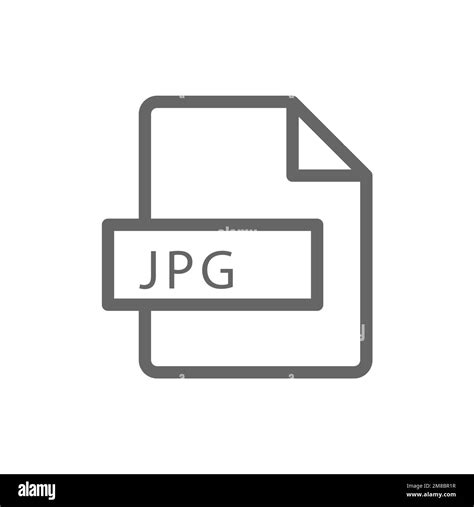  File Line Icon Graphic Resource Template Vector Illustration