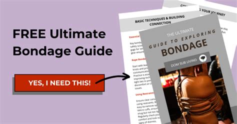 8 Bondage Ideas And Tips For Beginners Dom Sub Living