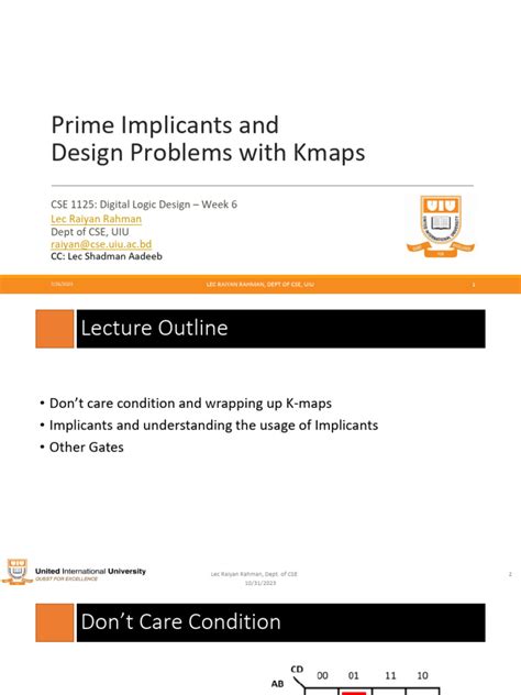 Dld Week 6 Prime Implicants And Kmap Design Wrap Up Pdf Dld Week 6 Prime Implicants And Kmap Design Wrap Up Pdf