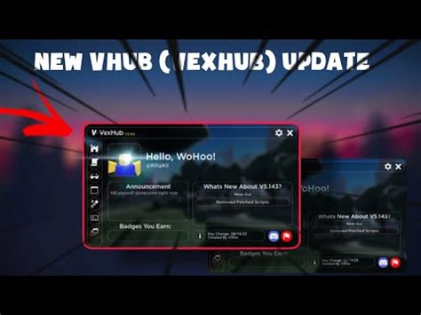 New VHub VexHub Update Roblox Exploit YouTube