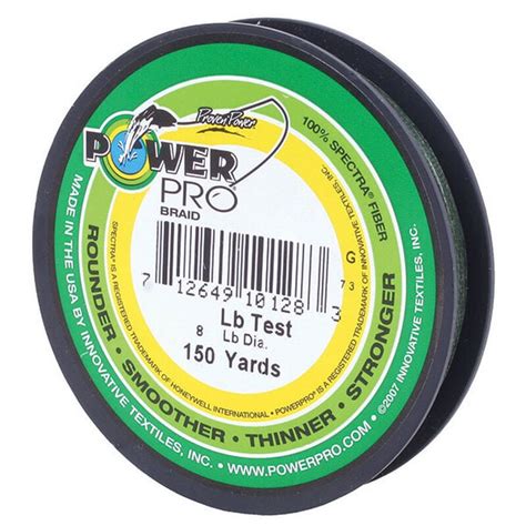 Power Pro Spectra Braided Fishing Line 8lb 150yds Green West Marine