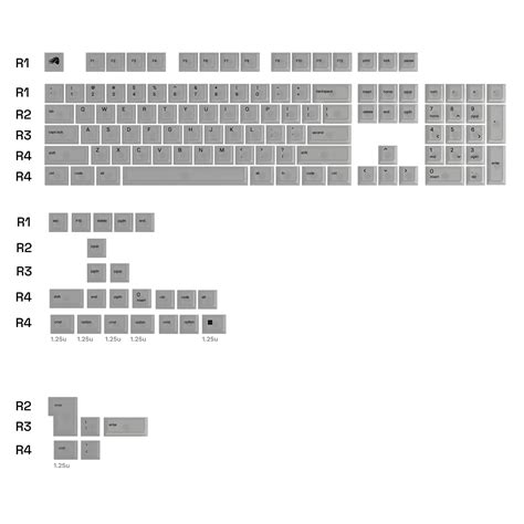 Glorious Polychroma Rgb Keycaps Vibrant Rgb Keycap Set