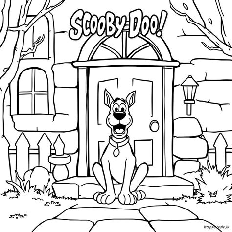 Kolorowanki Scooby Doo Do Druku