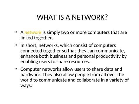 Basic Networking And Topologies Explained Ppt