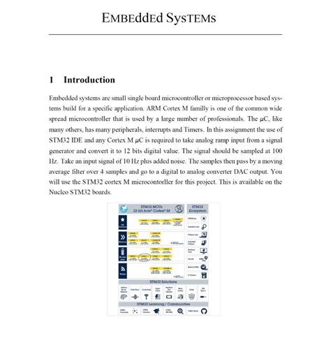 Solved Embedded Systems 1 Introduction Embedded Systems Are