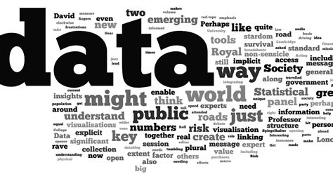 Speaking Data Data Data Everywhere