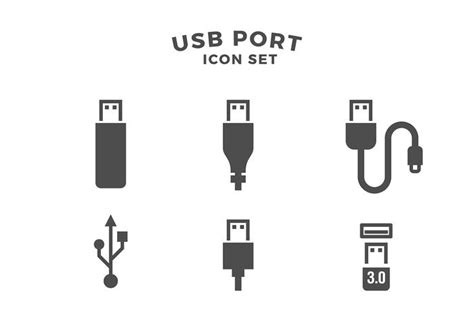 Usb Port Icon Free Icons Library