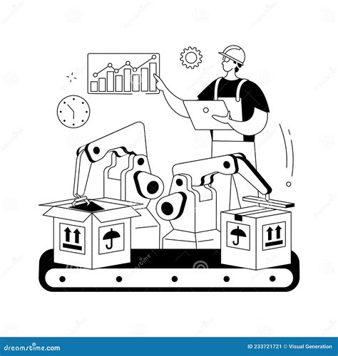 Labor Substitution Abstract Concept Vector Illustration Stock Vector Illustration Of Labor