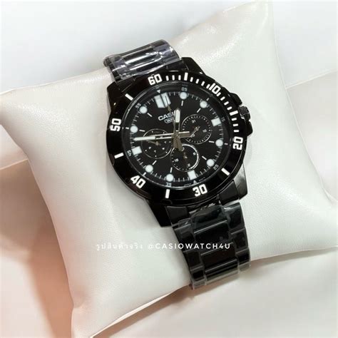 Casio นาฬิกาผู้ชาย รุ่น Mtp Vd300b 1e Mtp Vd300d Mtp Vd300 ประกันศูนย์เซ็นทรัล Cmg Shopee