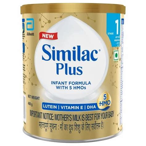 Similac Plus Stage 1 Infant Formula Up To 6 Months 400g Tin At ₹ 760