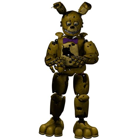 C4d Fnaf Withered Spring Bonnie Render By Burgerman1983 On Deviantart