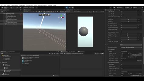 Cinemachine Orbital Transposer With X And Y Orbit Unity Engine