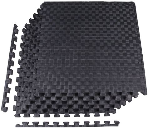 Everyday Essentials 1 Extra Thick Puzzle Exercise Mat With Eva Foam Interlocking Tiles For Mma