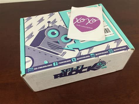 Sci Fi Block June 2016 Subscription Box Review Coupon Full Spoilers Hello Subscription
