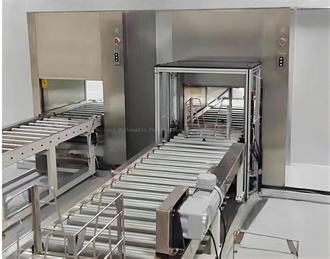 Air Shower Pass Box With Automatic Roller Conveyor From China Manufacturer