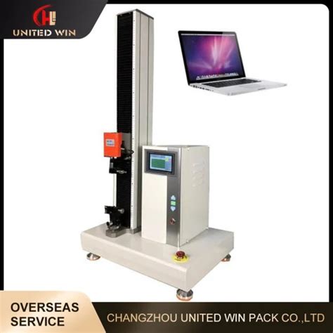 Kn Single Column Tensile Tester For Testing Adhesive Tape Film Material Tape Tensile Tester