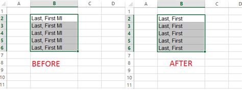 substring rearranging a name in excel stack overflow