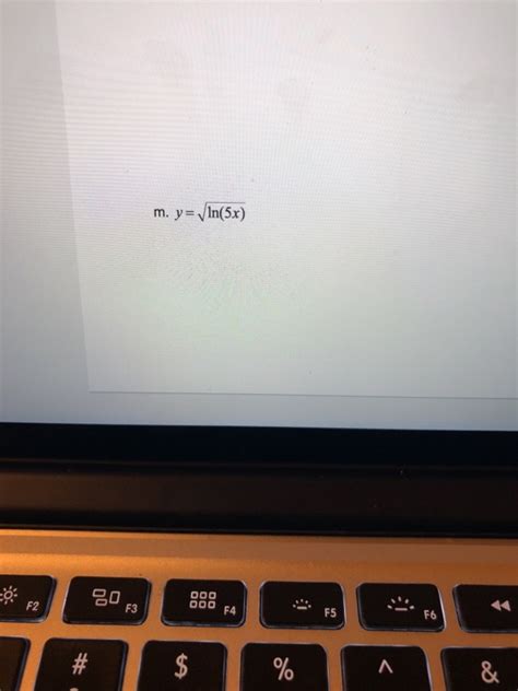 Solved Differentiate The Following Functions
