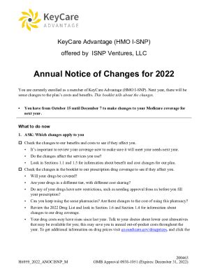 Fillable Online Enrollment Form KeyCare Advantage Fax Email Print PdfFiller