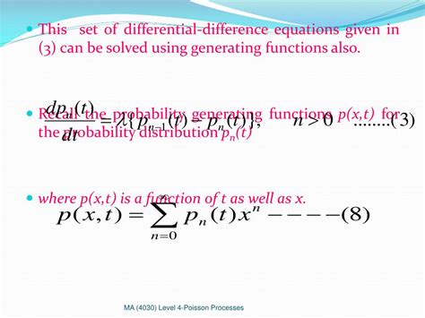 PPT Poisson Processes PowerPoint Presentation Free Download ID