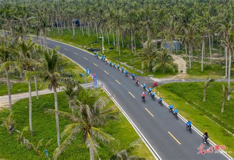 Scenic View Of Hainans Circum Island Tourism Highway Guangming Online