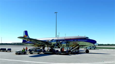 Threads Gsx Pro Pmdg Dc 6b Aircraft Airplane Profile 对于 Microsoft Flight Simulator Msfs