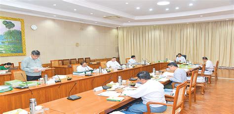 မြန်မာနိုင်ငံရင်းနှီးမြှုပ်နှံမှု ကော်မရှင်၏ ၆ ၂၀၂၄ ကြိမ်မြောက် အစည်းအဝေးက လက်ရှိရင်းနှီးမြှုပ