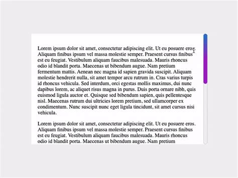 Css Personalizzare La Scrollbar Di Navigazione Css Htmlit