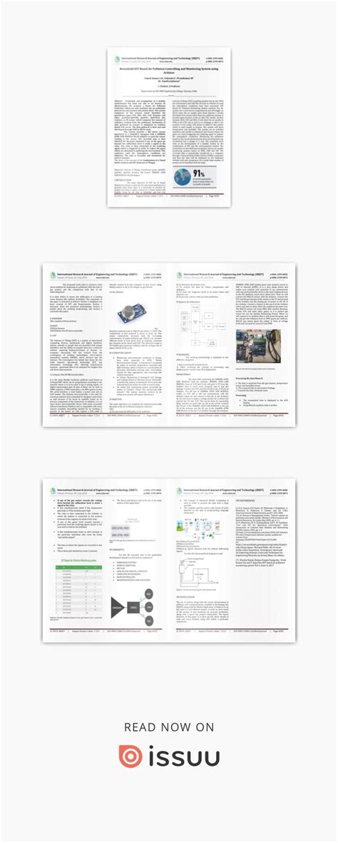 Irjet Household Iot Based Air Pollution Controlling And Monitoring System Using Arduino