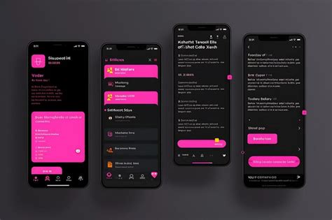 Premium Photo Simple Ui Design Chat Mobile App