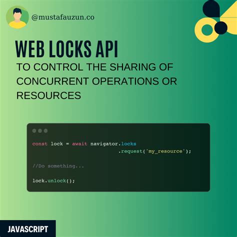 Javascript Web Locks Api Mustafa Ateş Uzun Blog