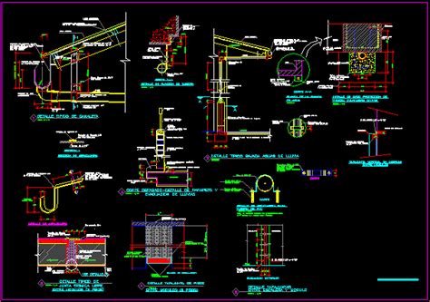 Gutters Details Dwg Detail For Autocad Designs Cad