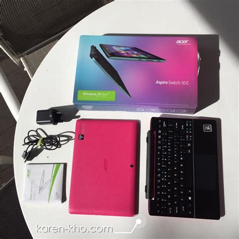 Karen Kho Acer Aspire Switch E Review