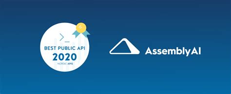 Assemblyai Awarded Best Speech To Text Api Api Of 2020